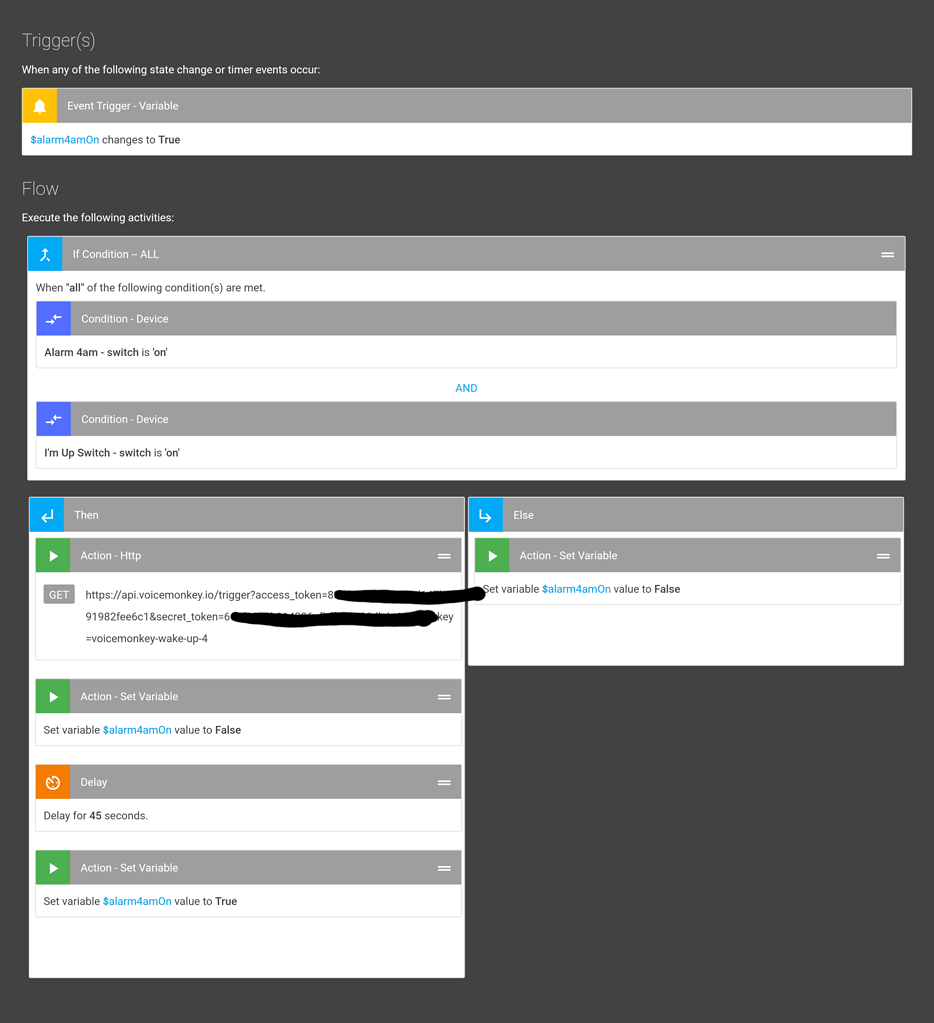 Help with rule execution based on a variable - SharpTools.io (web) - SharpTools Community
