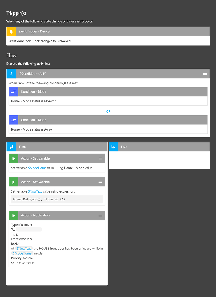Rule engine: trigger firing twice - SharpTools.io (web) - SharpTools Community