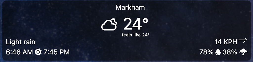 CSS Help for Weather Tile - SharpTools.io (web) - SharpTools Community