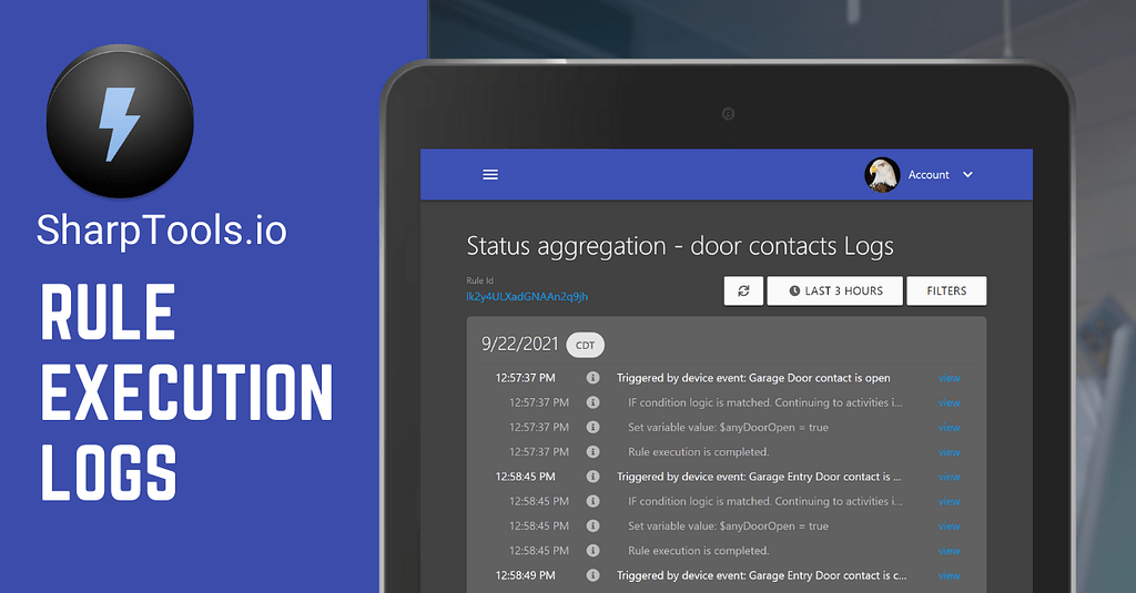 Rule Execution Logs - Announcements - SharpTools Community
