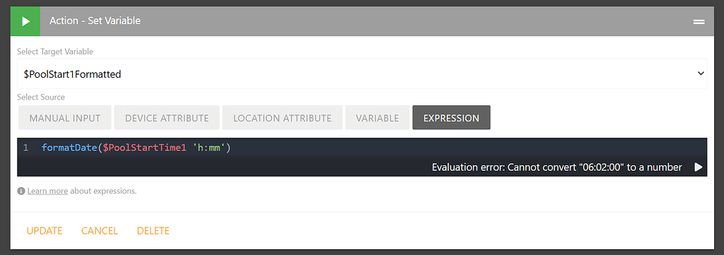 Formating Time from device attribute - SharpTools.io (web) - SharpTools Community