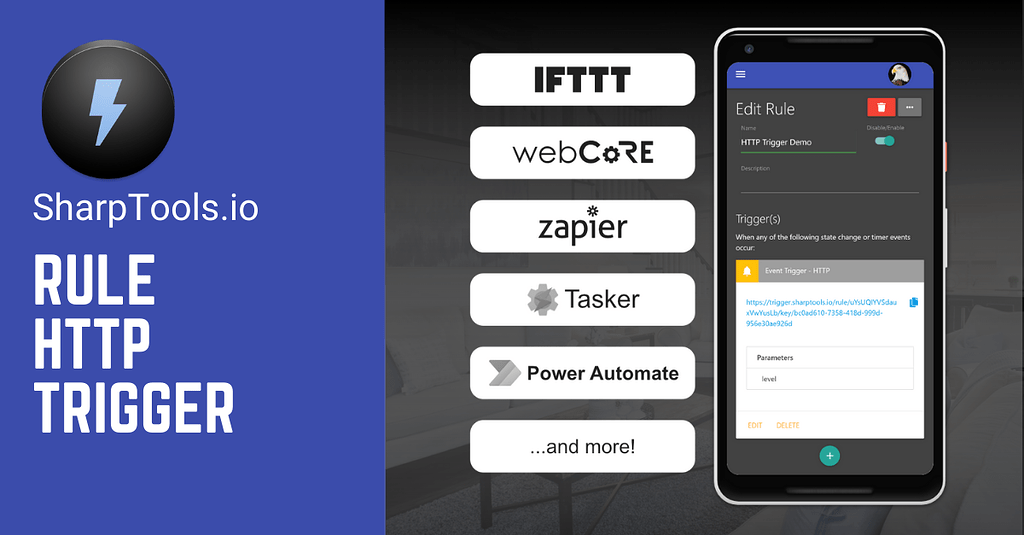 New Feature: Rule HTTP Trigger - Announcements - SharpTools Community