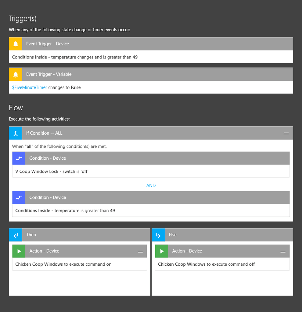 SharpTools Not in Sync With SmartThings - SharpTools.io (web) - SharpTools Community